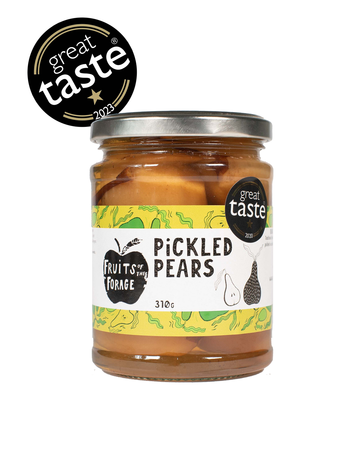 Pickled Pears – fruitsoftheforage