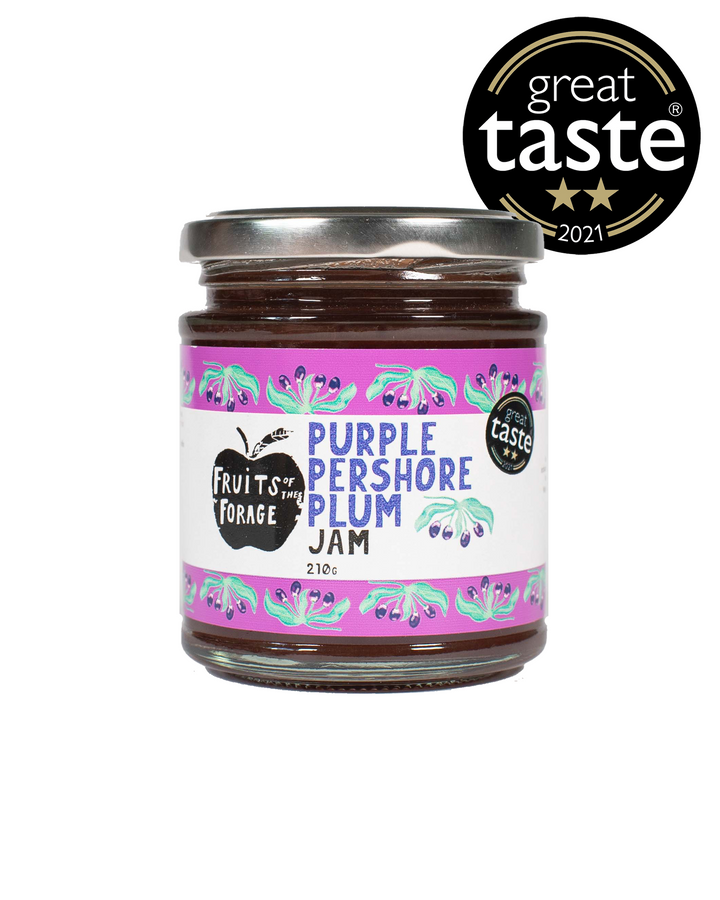 Purple Pershore Plum Jam – fruitsoftheforage