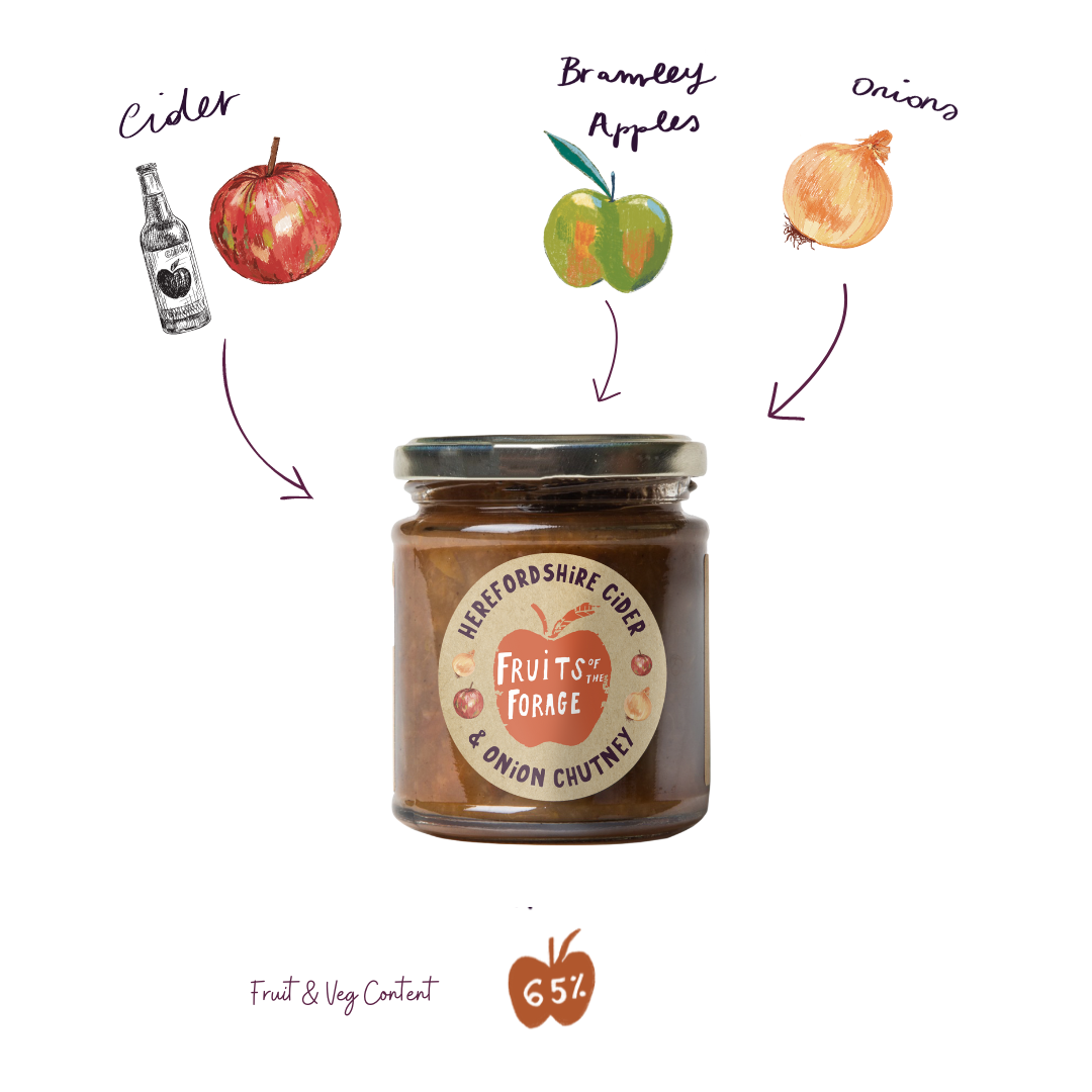 Herefordshire Cider & Onion Chutney – fruitsoftheforage